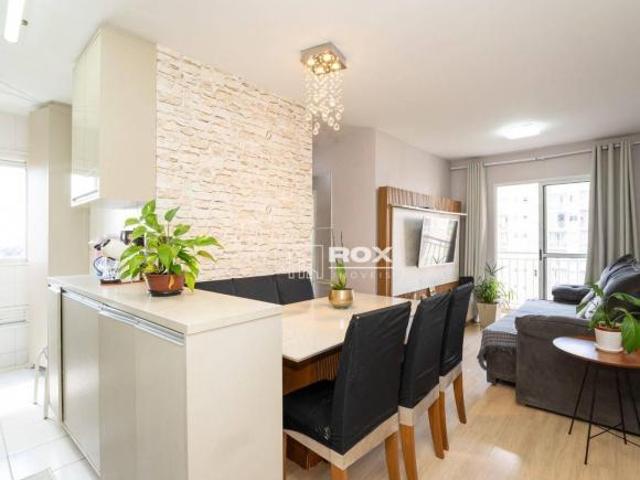 Apartamento com 2 quartos 1 suíte à venda, 55 m² por R$ 367.000 Novo Mundo Curitiba/PR