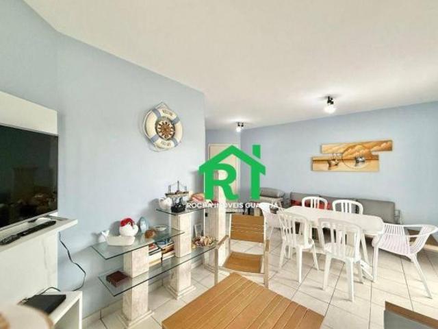Apartamento com 2 quartos 1 suíte à Beira Mar e com Vista Mar, à venda nas Astúrias, Guarujá