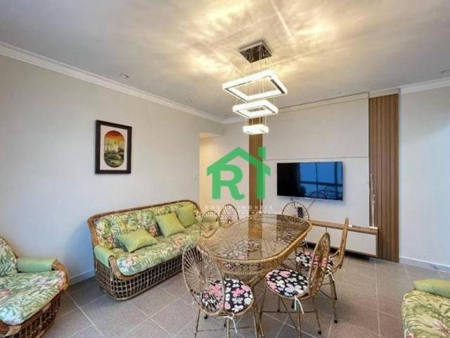 Apartamento com 2 quartos 1 suíte, sacada e 1 vaga à venda em Enseada, Guarujá