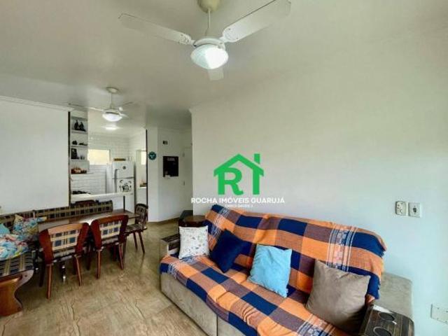 Apartamento com 2 quartos 1 suíte, sacada e lazer à venda em Enseada, Guarujá