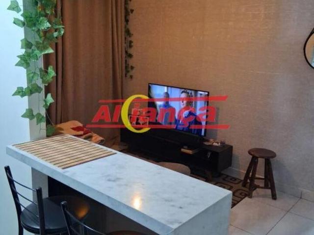 Apartamento com 2 quartos 1 suíte, Residencial Triunfo, Vila Nova Bonsucesso, Guarulhos, SP