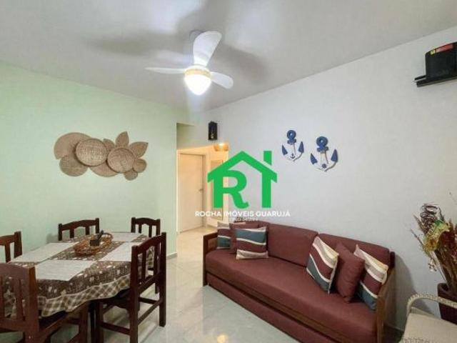 Apartamento com 2 quartos, 1 vaga, à venda em Pitangueiras, Guarujá