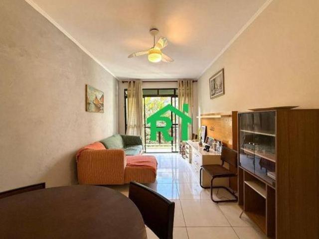 Apartamento com 2 quartos, 1 vaga, à venda em Praia do Tombo, Guarujá