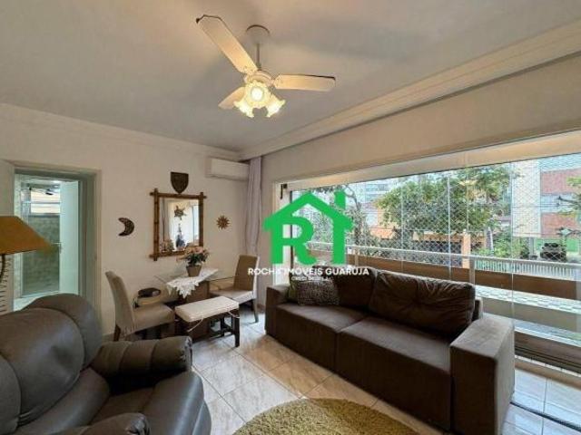 Apartamento com 2 quartos, 1 vaga e lazer à venda no Tombo, Guarujá