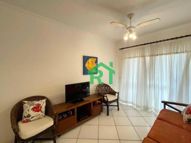Apartamento com 2 quartos, 1 vaga e sacada à venda em Enseada, Guarujá