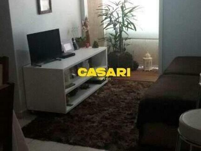 Apartamento com 2 quartos, 2 banheiros, vaga de garagem coberta, 65m2, Taboão Sbc