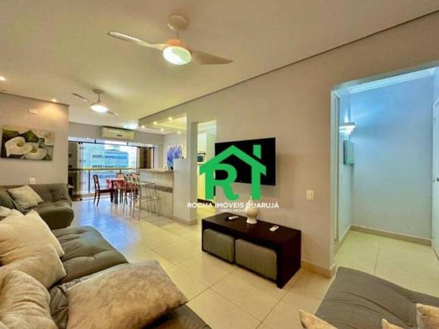 Apartamento com 2 quartos 2 suítes, 2 vagas, lazer à venda em Pitangueiras, Guarujá