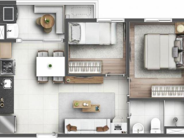 apartamento com 2 quartos 42 m² Penha São Paulo