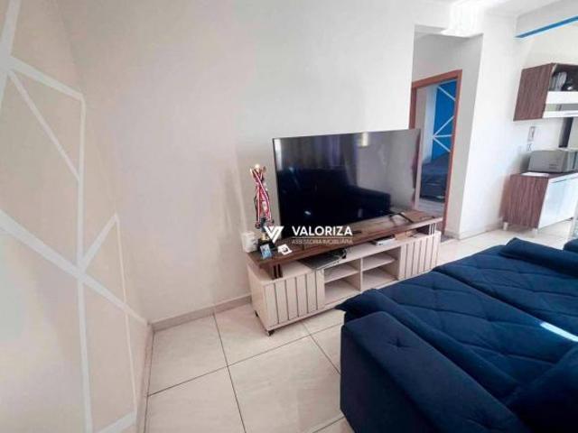 Apartamento com 2 quartos, 52 m² venda por R$ 190.000 ou aluguel por R$ 1.448/mês Caguaçu Soro