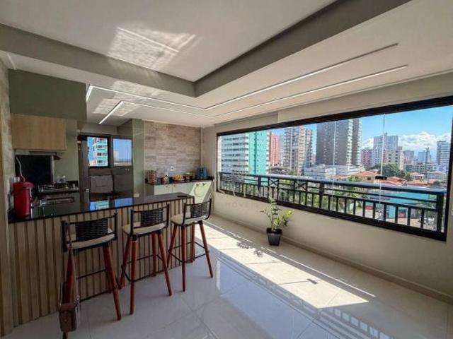 Apartamento com 2 suítes à venda, 87 m² por R$ 880.000 Canto do Forte Praia Grande/SP