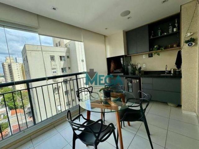 Apartamento com 2 suítes à venda, 86 m² por R$ 1.090.000 Campo Belo São Paulo/SP