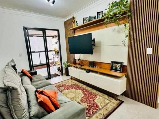 Apartamento com 2 suítes à venda, 97 m² por R$ 790.000 Vila Guilhermina Praia Grande/SP