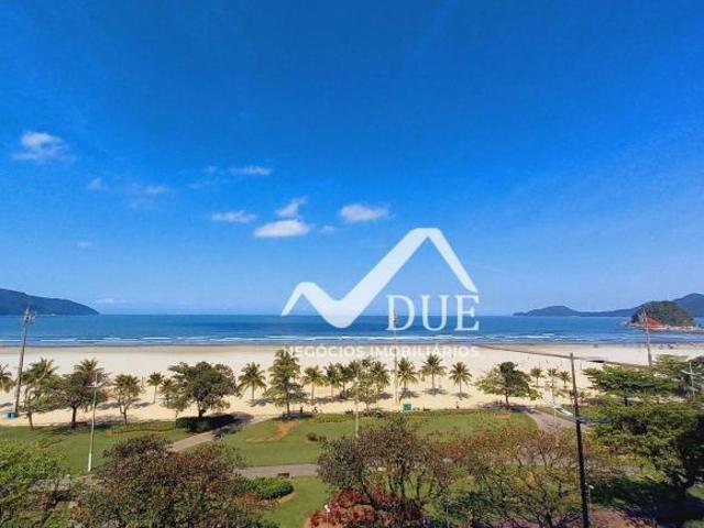 Apartamento com 2 suítes e frente total para o mar à venda, 160 m² por R$ 2.150.000 Pompéia Sant