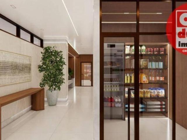 Apartamento com 2 suítes em construção Embaré Santos/SP
