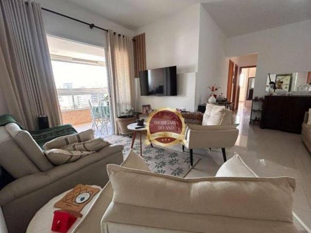 Apartamento com 2 suítes, vista mar definitiva Canto do Forte Praia Grande/SP