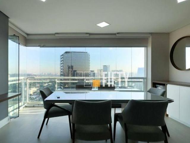 Apartamento com 2 suítes/Mobiliado/2 vagas + Depósito à venda, 84 m² por R$ 2.290.000 Brooklin S