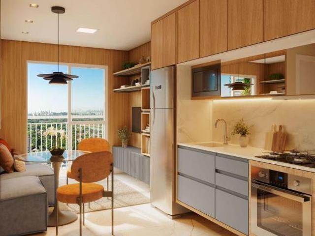 Apartamento Com 31m² 2 dormitórios com varanda. A 550 m da Estação Butantã do Metrô