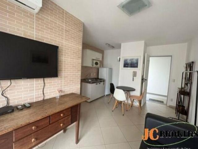 Apartamento com 38 m², 1 Dormitório, Sala com cozinha integrada, Varanda, 1 Vaga