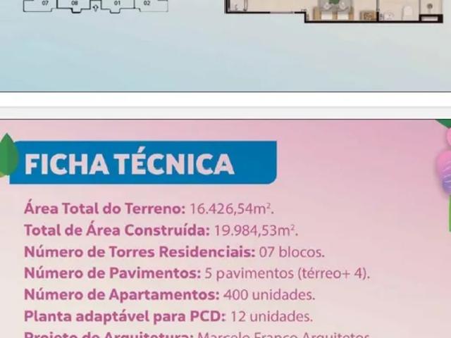 Apartamento com 7 Quartos e 1 banheiro à Venda, 41 m² por R$ 210.000