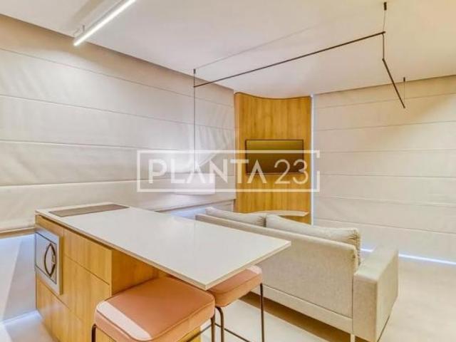 Apartamento com 41 m², 1 quarto sendo 1 suíte e 2 vagas à venda no bairro Vila Olímpia