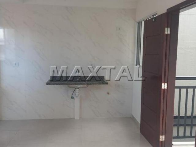 Apartamento com 41 m², com 2 dormitórios, sala e cozinha, na Chácara São João