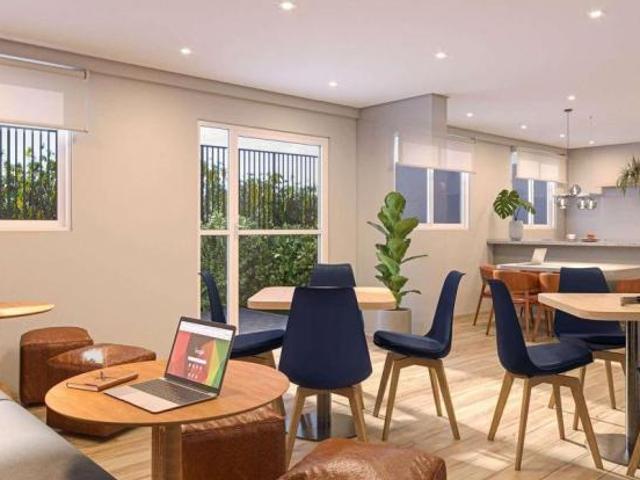Apartamento Com 41m² 2 dormitórios e varanda. 7 min. do Metrô Giovanni Gronchi