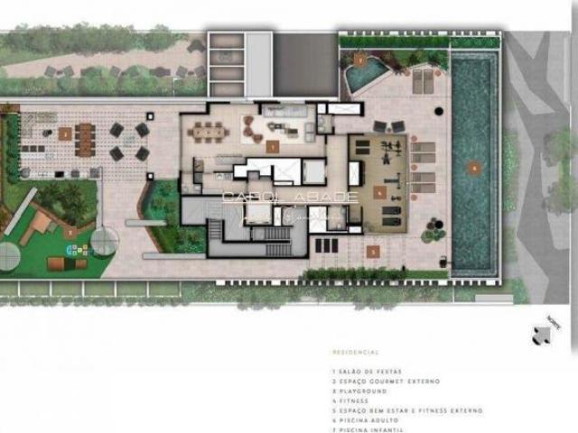 Apartamento com 427 m²