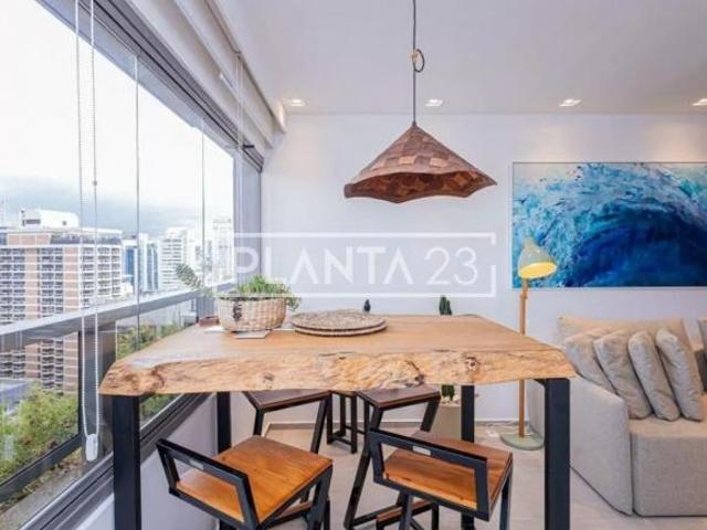 Apartamento com 44 m², 1 quarto sendo 1 suíte à venda no bairro Itaim Bibi