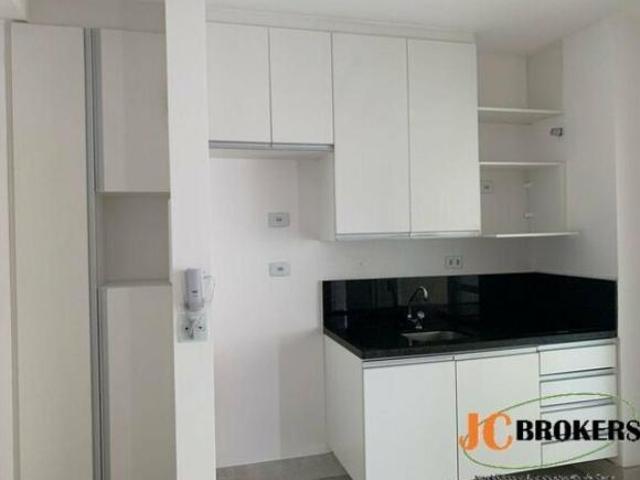 Apartamento com 47 m², 1 Dormitório com armário embutido, Living com cozinha integrada, 1 Vaga