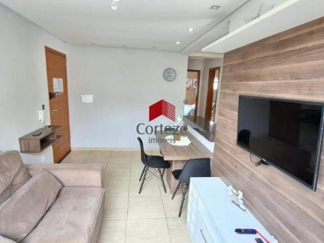 Apartamento com 49,59m² 2 quartos, à venda, no bairro Afonso Pena em São José dos Pinhais