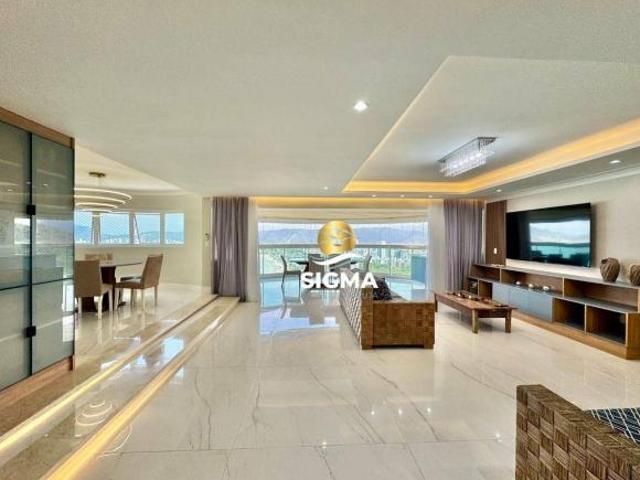 Apartamento com 4 dormitórios 4 suítes à venda, 224 m² por R$ 3.900.000 Enseada Guarujá/SP
