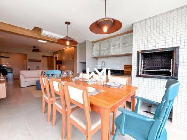 Apartamento com 4 dormitórios 3 suítes à venda, 145 m² por R$ 3.800.000 Riviera Módulo 6 Berti