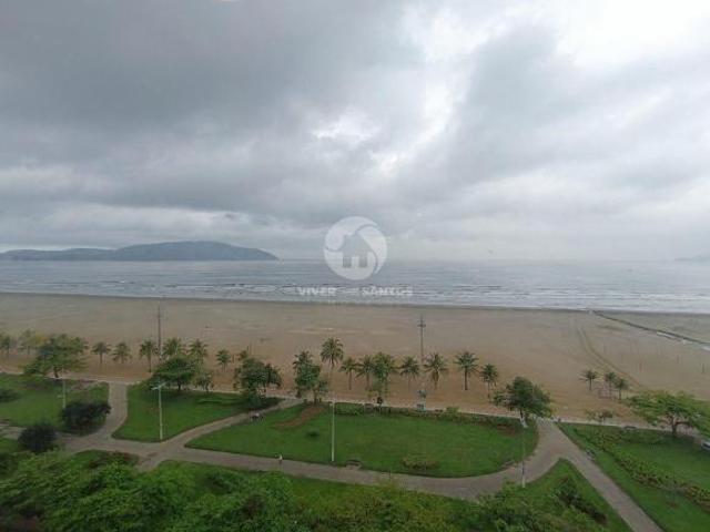 Apartamento com 4 dormitórios vista mar, à venda, 252 m² por R$ 3.600.000 Gonzaga Santos/SP