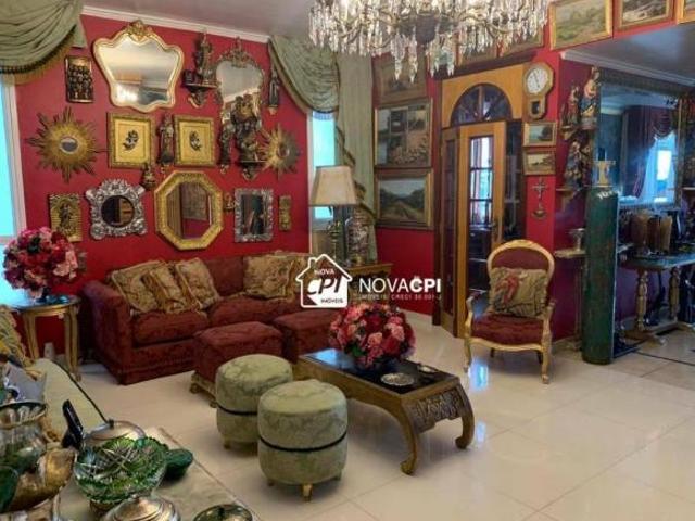 Apartamento com 4 dormitórios à venda por R$ 3.400.000 Boqueirão Santos/SP