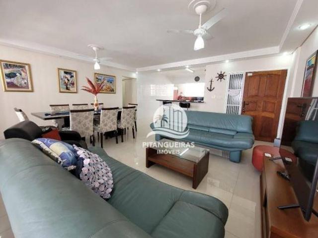 Apartamento com 4 dormitórios à venda, 150 m² Pitangueiras Guarujá/SP
