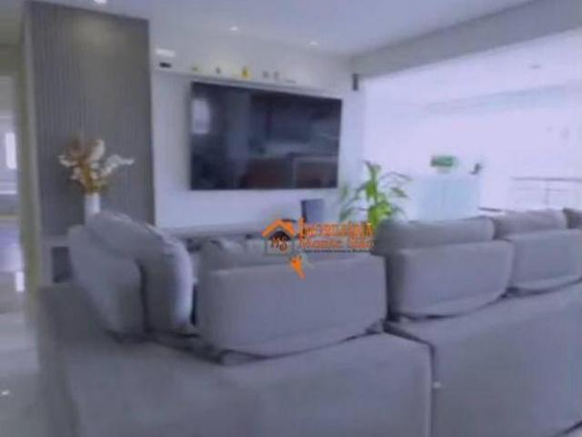 Apartamento com 4 dormitórios à venda, 154 m² por R$ 2.150.000,00 Jardim Flor da Montanha Guarul
