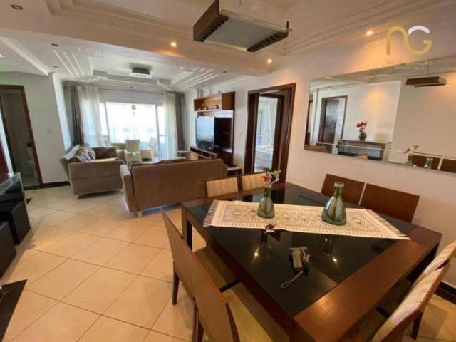 Apartamento com 4 dormitórios à venda, 164 m² por R$ 1.700.000,00 Vila Guilhermina Praia Grande/