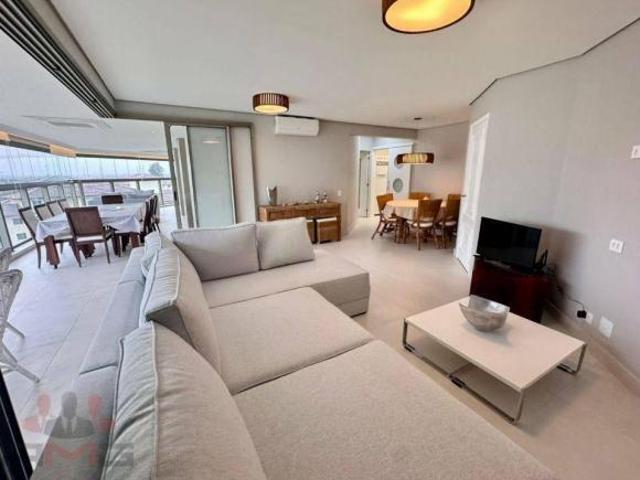 Apartamento com 4 dormitórios à venda, 165 m² por R$ 5.900.000,00 Riviera Módulo 3 Bertioga/SP