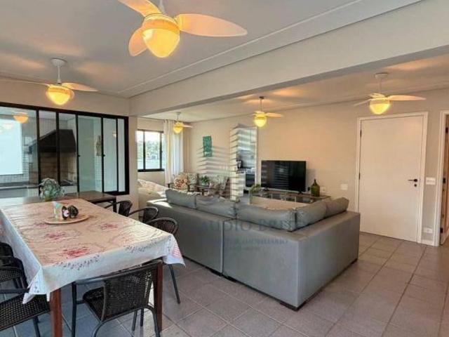 Apartamento com 4 dormitórios à venda, 176 m² por R$ 3.800.000,00 Riviera Módulo 3 Bertioga/SP
