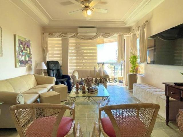 Apartamento com 4 dormitórios à venda, 180 m² por R$ 900.000,00 Praia da Enseada Guarujá/SP