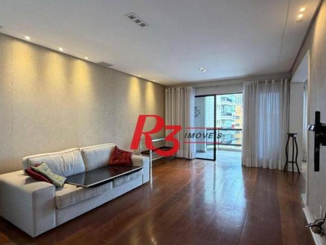 Apartamento com 4 dormitórios à venda, 184 m² por R$ 1.590.000,00 Boqueirão Santos/SP