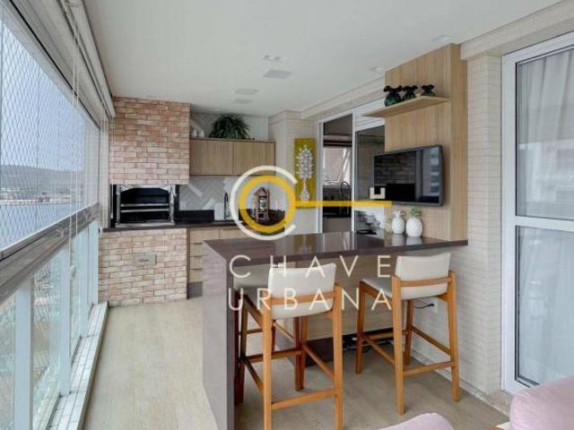 Apartamento com 4 dormitórios à venda, 186 m² por R$ 2.700.000,00 Ponta da Praia Santos/SP