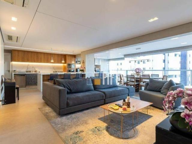 Apartamento com 4 dormitórios à venda, 189 m² por R$ 3.940.000,00 Chácara Santo Antônio Zona Sul