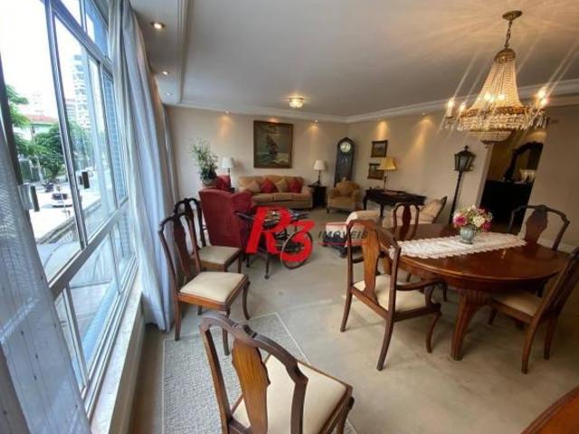 Apartamento com 4 dormitórios à venda, 193 m² por R$ 1.290.000,00 Embaré Santos/SP