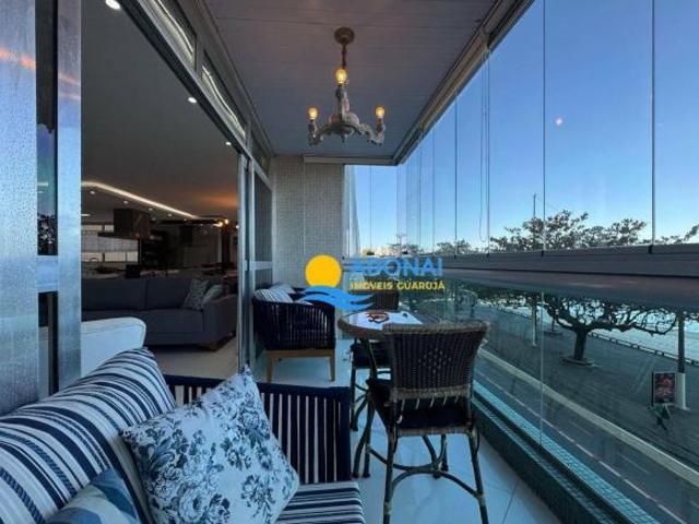 Apartamento com 4 dormitórios à venda, 190 m² por R$ 1.300.000,00 Pitangueiras Guarujá/SP