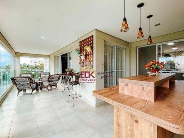 Apartamento com 4 dormitórios à venda, 190 m² por R$ 2.100.000 Jardim das Colinas São José dos C