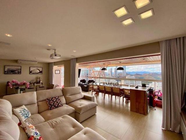 Apartamento com 4 dormitórios à venda, 197 m² por R$ 3.200.000,00 Vila da Serra Nova Lima/MG