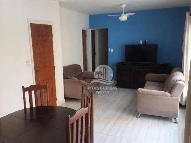 Apartamento com 4 dormitórios à venda, 104 m² por R$ 745.000,00 Pitangueiras Guarujá/SP
