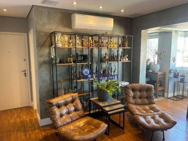 Apartamento com 4 dormitórios à venda, 120 m² por R$ 2.150.000,00 Brooklin Paulista São Paulo/SP