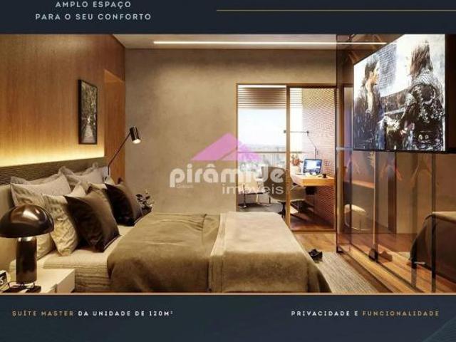 Apartamento com 4 dormitórios à venda, 120m² por R$ 1.900.000,00 Jardim Aquarius São José dos Cam